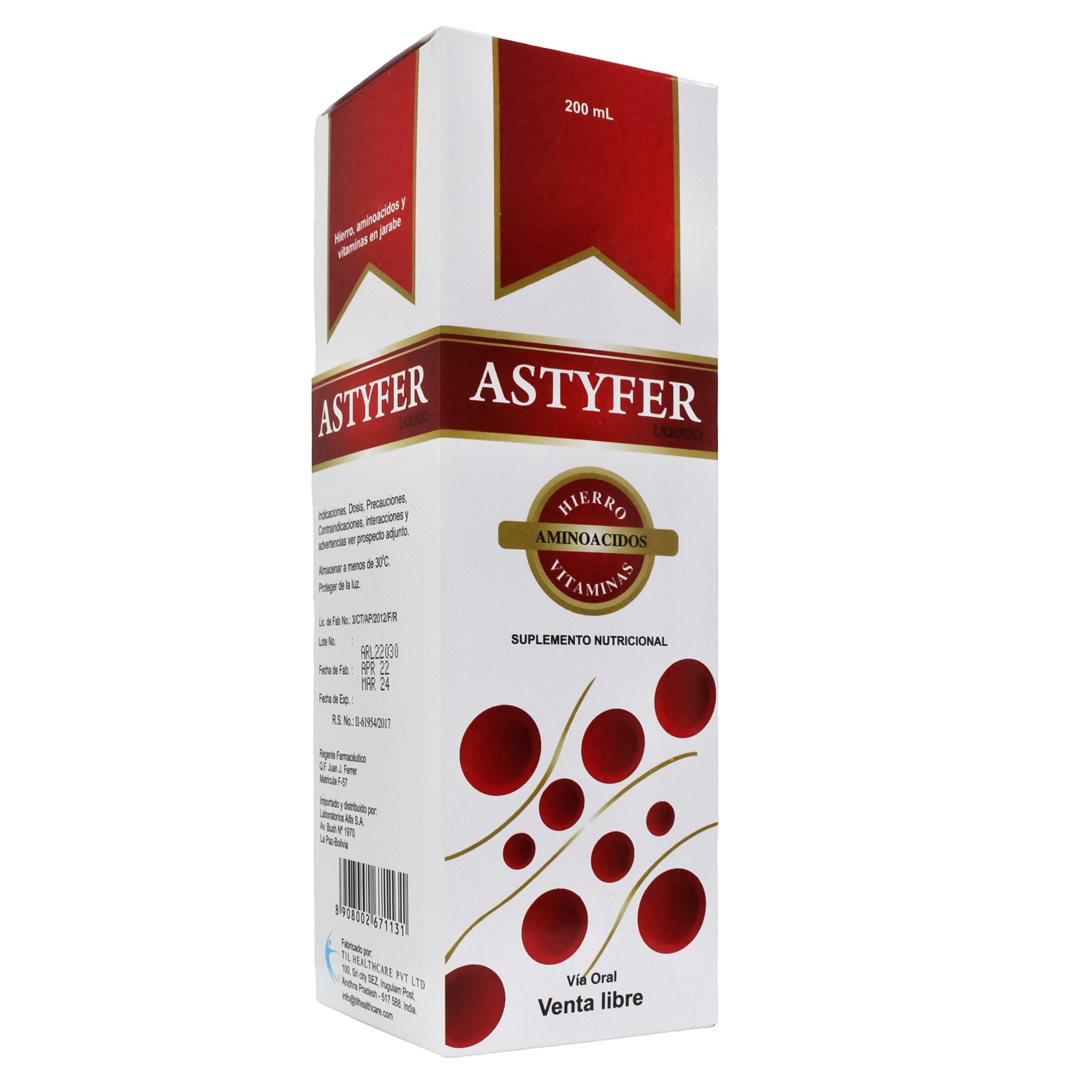 Astyfer Jarabe X 200Ml— Farmacorp