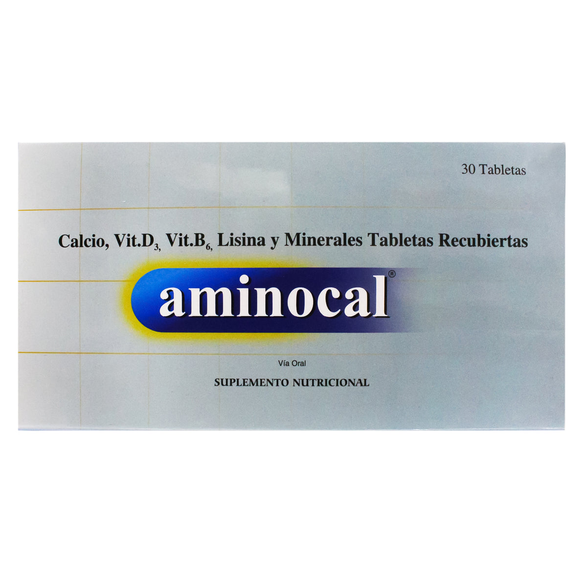 Aminocal Multivitaminas Y Minerales X Tableta— Farmacorp