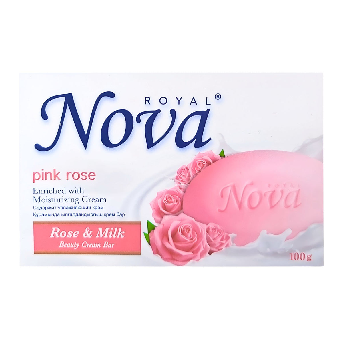 Jabón Royal Nova Pink Rose Y Milk X 100Gr— Farmacorp