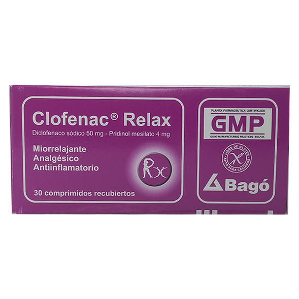 Flamadin Relax Diclofenaco 50Mg Y Pridinol 4Mg X Tableta— Farmacorp