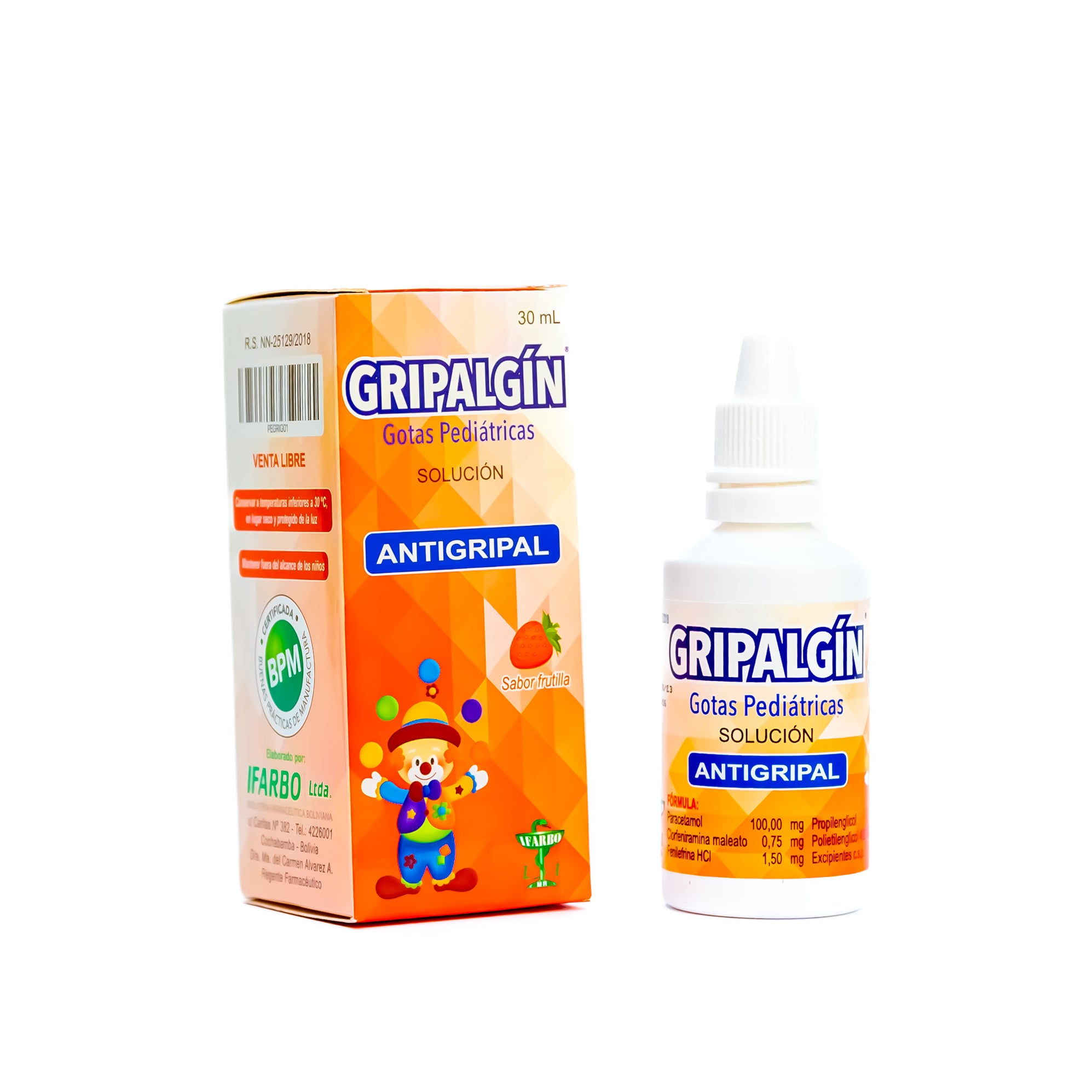 Antigripal Gripalgin Gota X 30Ml— Farmacorp