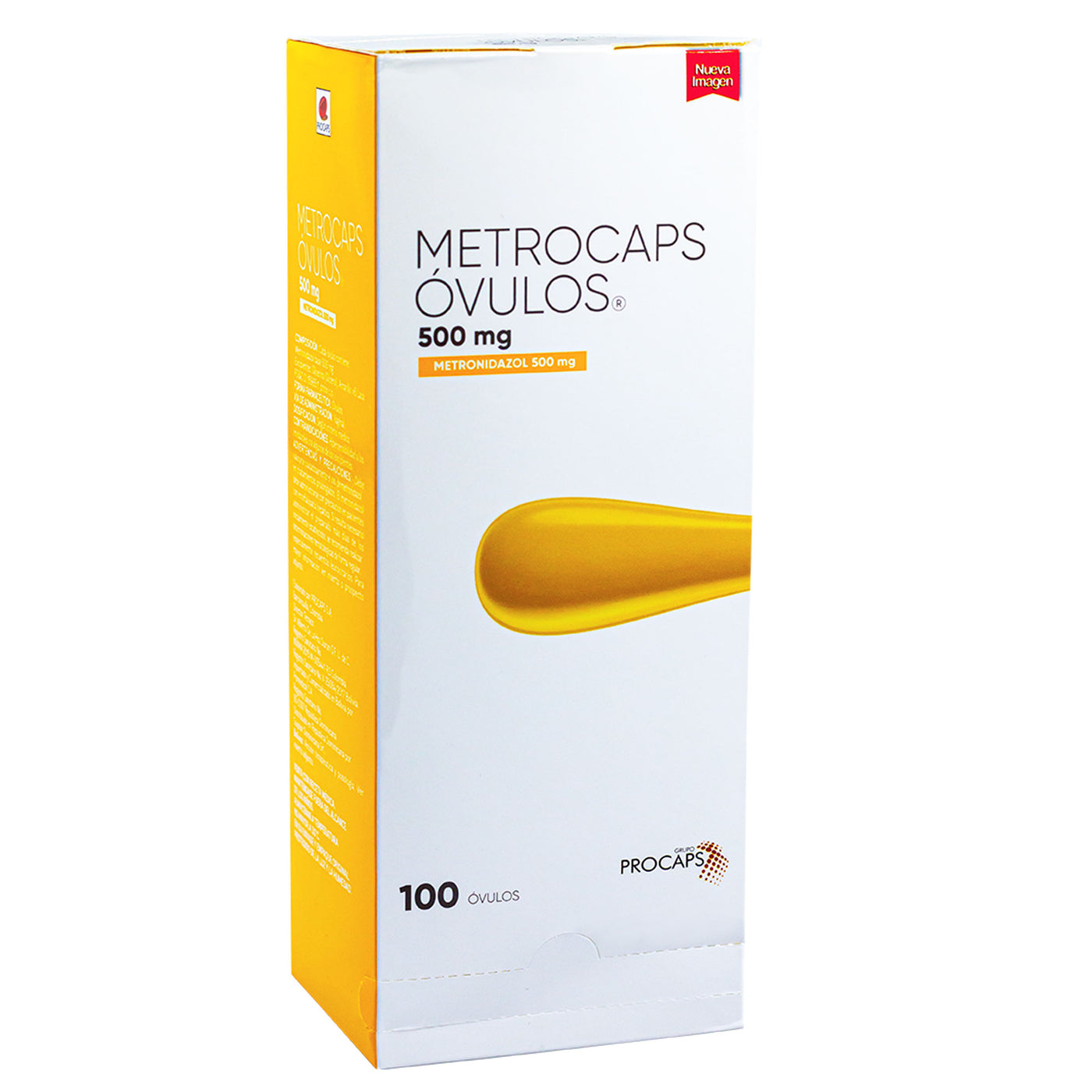 Metrocaps 500Mg Metronidazol X Ovulo— Farmacorp